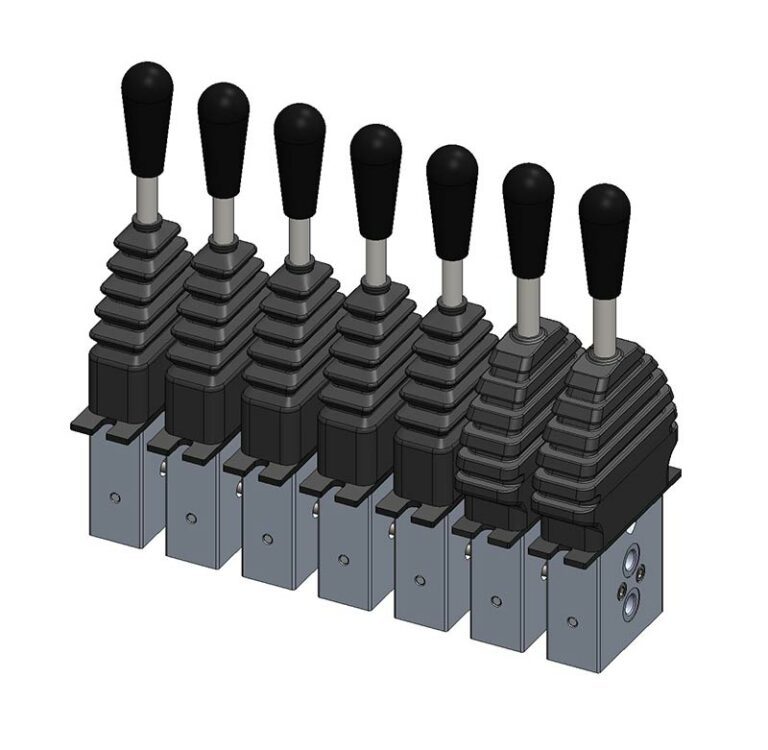 SLH Single Axis Hydraulic Joysticks | QP Hydraulics