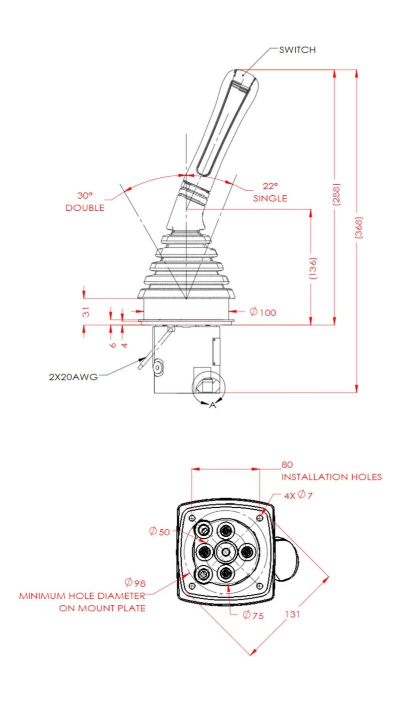 Jsh Hydraulic Joysticks Qp Hydraulics
