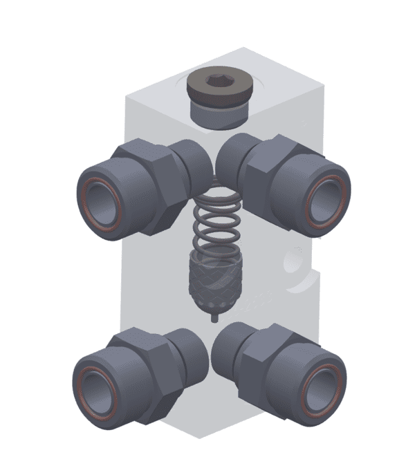 Low-Mass Check Valves | QP Hydraulics